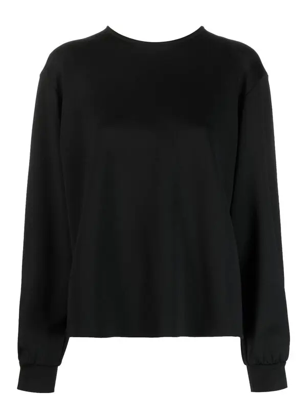 Viktor & Rolf Bow-back Cotton T-shirt - Black