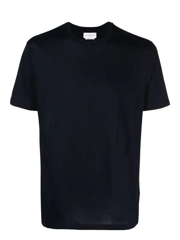 BALLANTYNE Crew-neck Cotton T-shirt - Blue