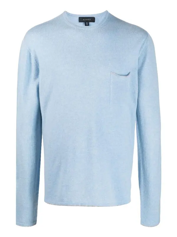 Sease Shore 2.0 Cashmere Jumper - Blue