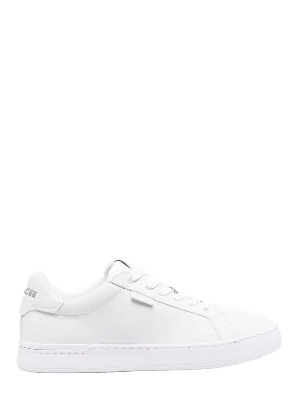 Coach Embossed-logo Low-top Sneakers - White
