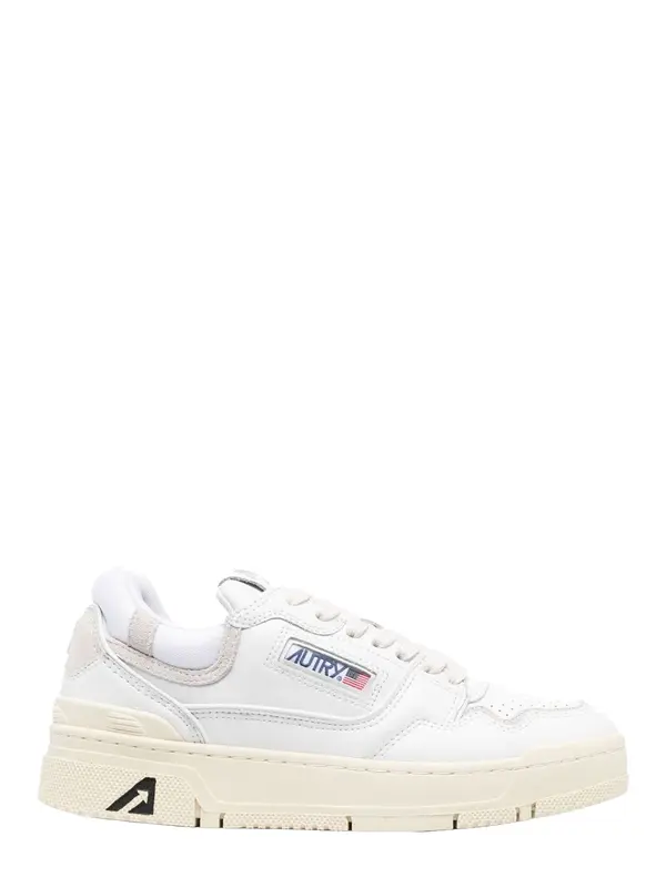 AUTRY Medalist Low-top Leather Sneakers - White
