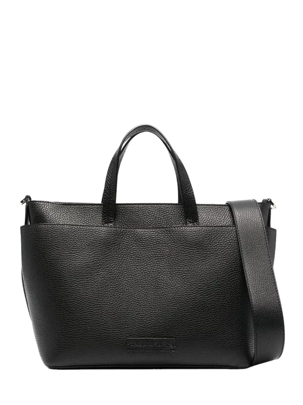 Fabiana Filippi Grained-texture Leather Tote - Black