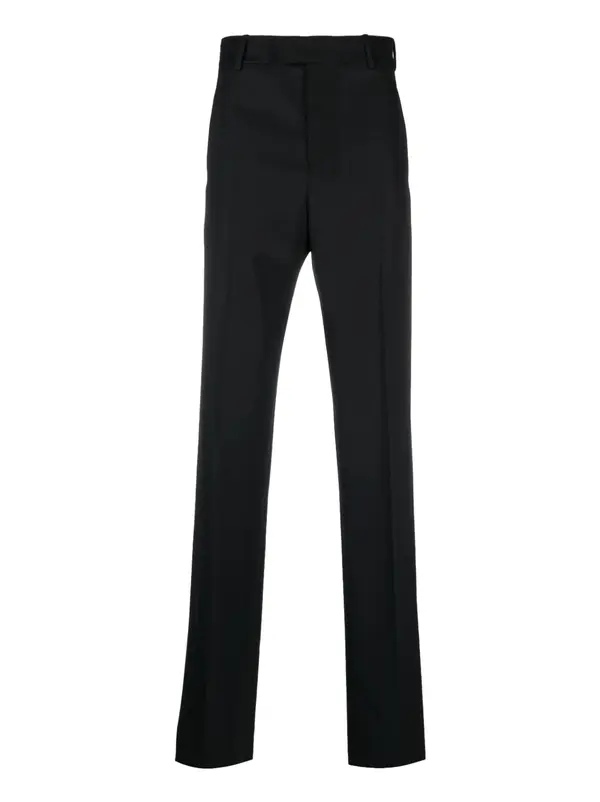 Alexander McQueen Straight-leg Trousers - Black