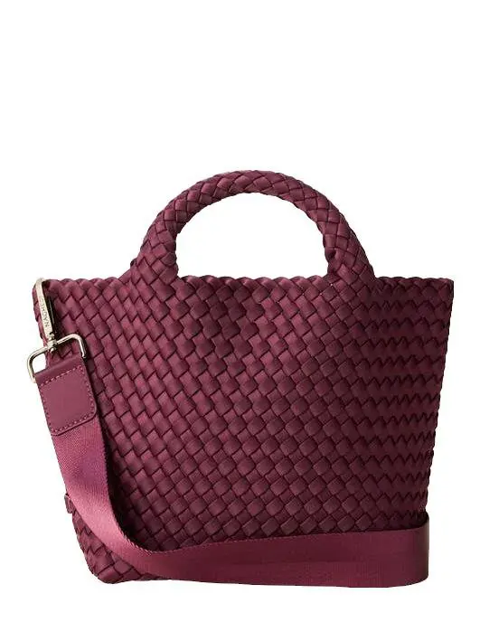 NAGHEDI St. Barths Small Tote - Bordeaux