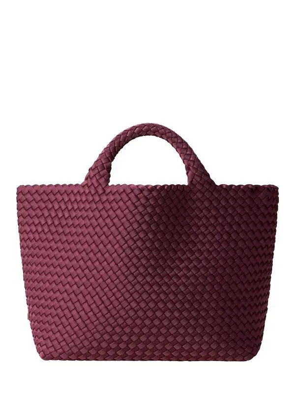 NAGHEDI St. Barths Medium Tote - Bordeaux