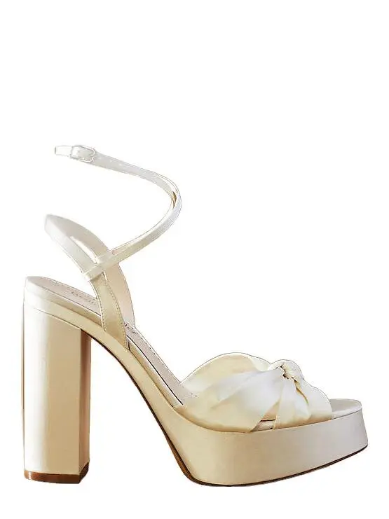 BELLA BELLE Platform Heels - Ivory