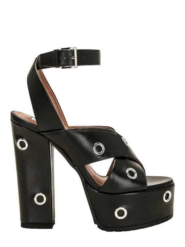 Alaïa Platform Sandals - Noir