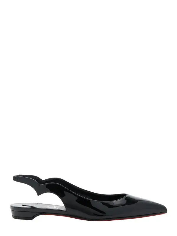 CHRISTIAN LOUBOUTIN Hot Chick Slingback Flats - Black