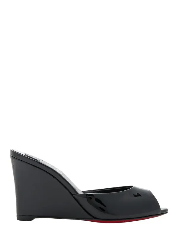 CHRISTIAN LOUBOUTIN Me Dolly 85mm Wedge Pumps - Black