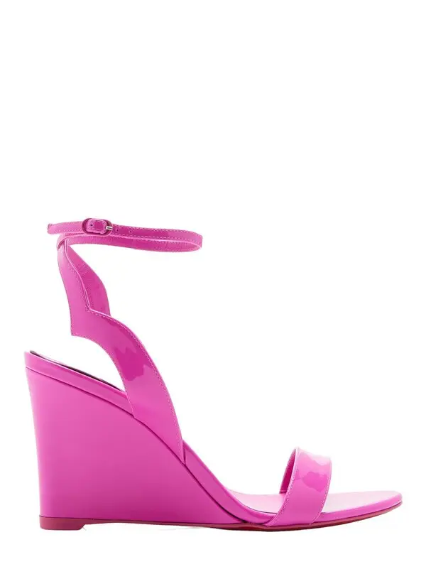CHRISTIAN LOUBOUTIN Zeppa Chick 85mm Wedges - Pink