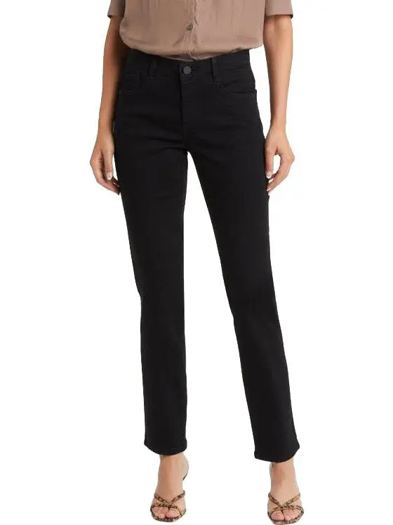 Wit & Wisdom Straight Leg Stretch Jeans - Black