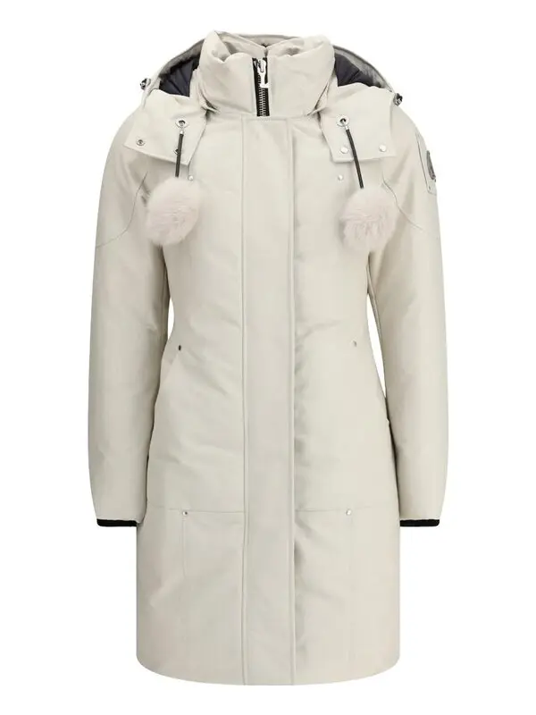 Moose Knuckles Down Stirling Parka - White