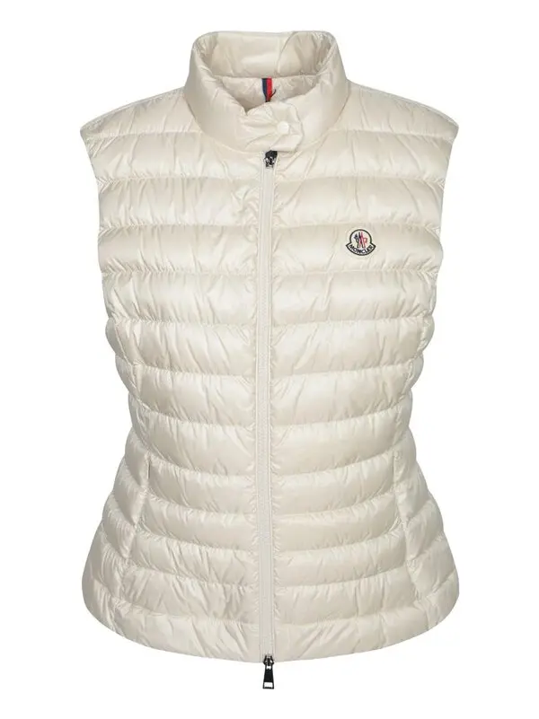 Moncler Padded Vest - White