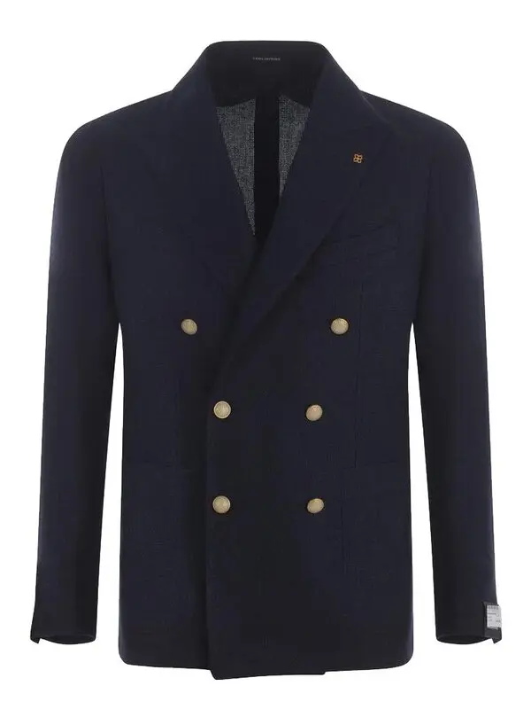 Tagliatore Double-breasted Jacket - Blue