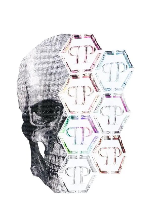 Philipp Plein Skull-print Crew-neck Sweatshirt - White