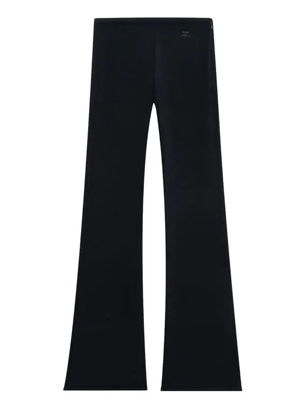 COURREGES Heritage Low-rise Trousers - Black