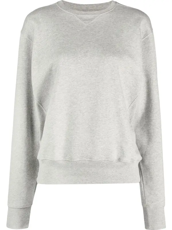 TOTEME Crew-neck Long-sleeve Top - Grey