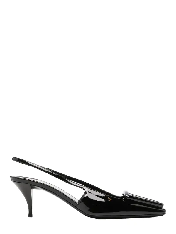 Saint Laurent Tom Slingback Pumps - Black