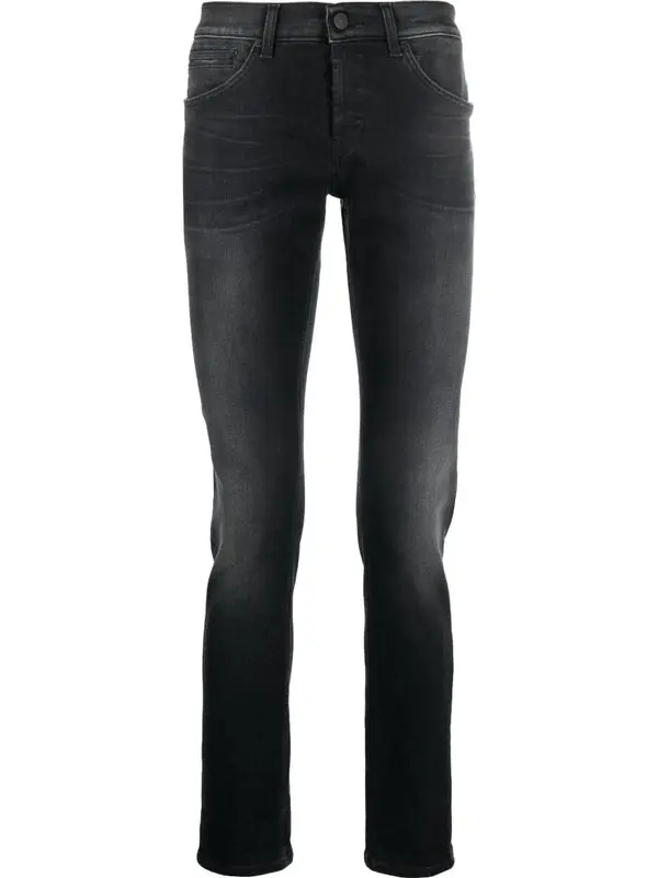 DONDUP Mid-rise Jeans - Black