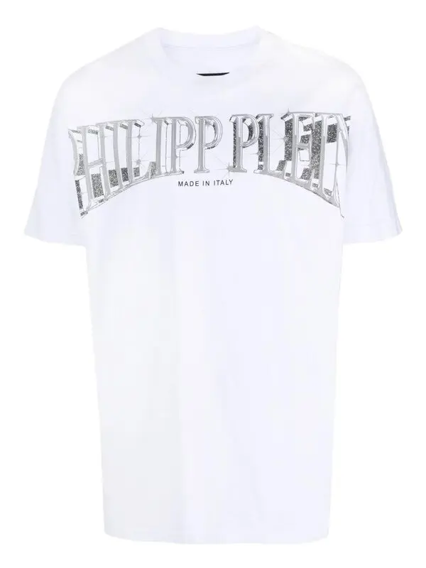 Philipp Plein Logo-print Cotton T-shirt - White