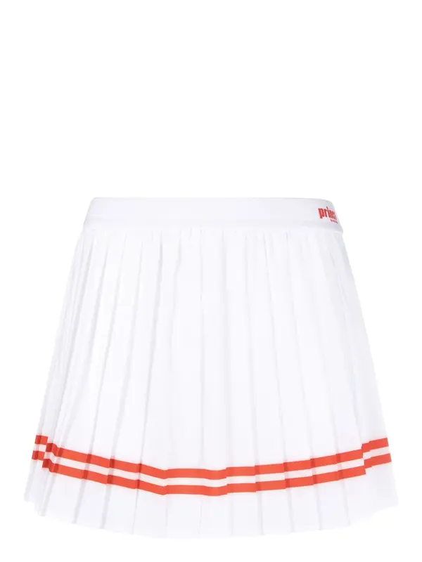 SPORTY & RICH X Prince Pleated Tennis Skirt - White