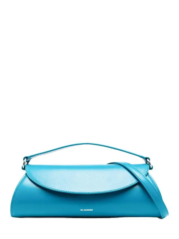 JIL SANDER Cannolo Shoulder Bag - Blue