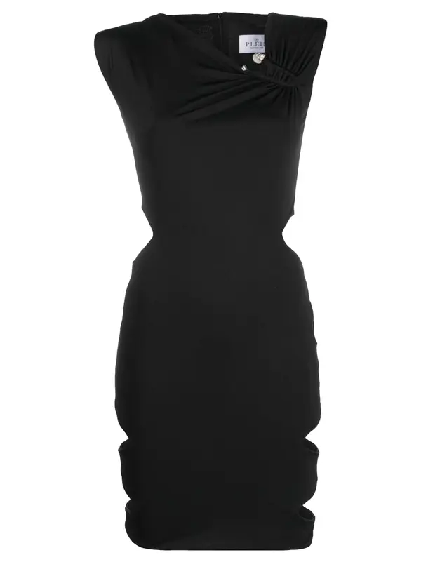 Philipp Plein Cut-out Minidress - Black