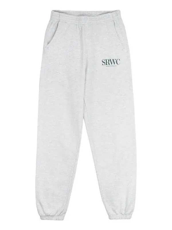 SPORTY & RICH Upper East Side Track Pants - Grey