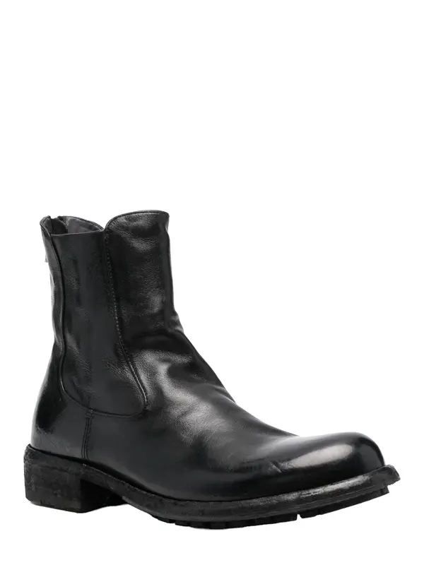 Officine Creative Legrand Leather Chelsea Boots - Black