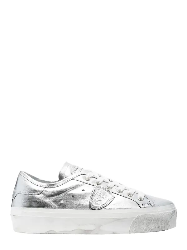 Philippe Model Haute Low-top Sneakers - Silver