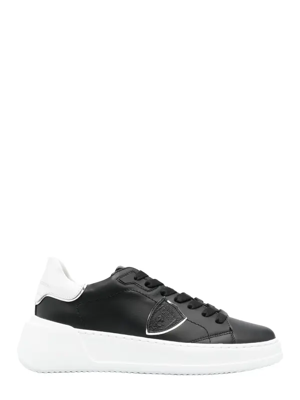 Philippe Model Trés Temple Low-top Sneakers - Black