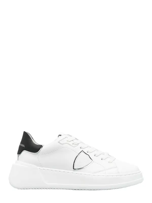 Philippe Model Tres Temple Low-top Sneakers - White