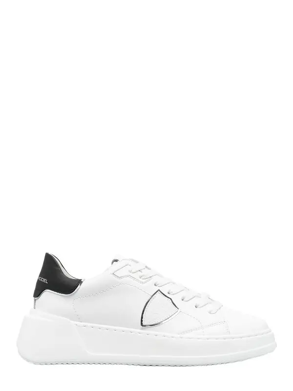 Philippe Model Tres Temple Low-top Sneakers - White