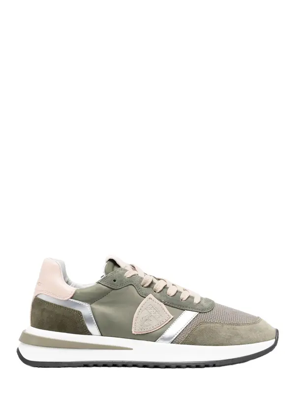 Philippe Model Panelled Low-top Sneakers - Green