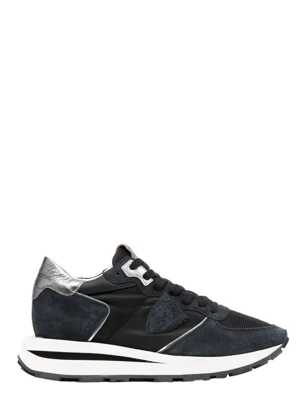 Philippe Model Trpx Panelled Low-top Sneakers - Black