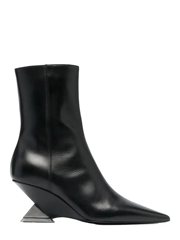 Attico Cheope 70mm Ankle Boots - Black