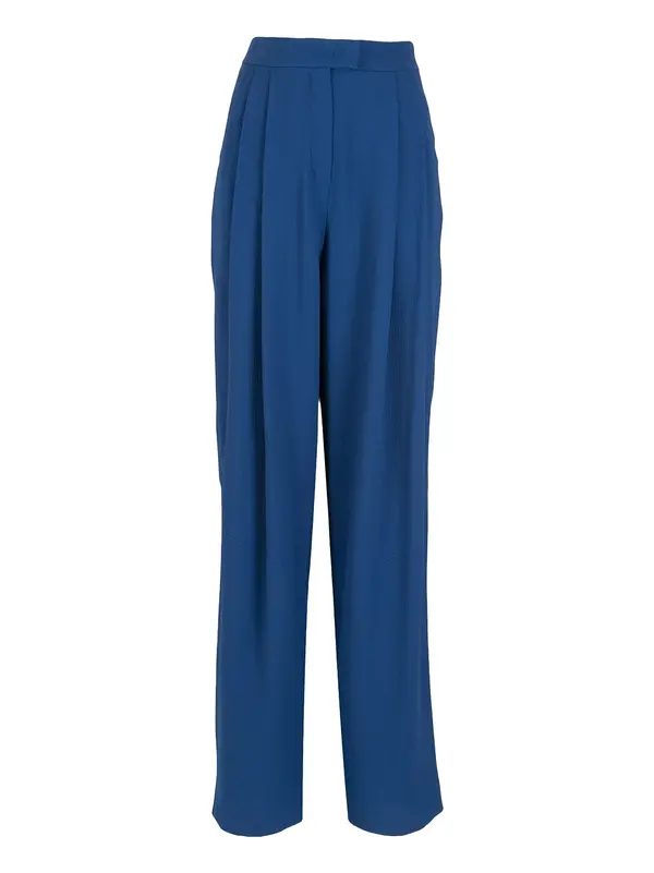 Emporio Armani Tapered-leg Trousers - Blue