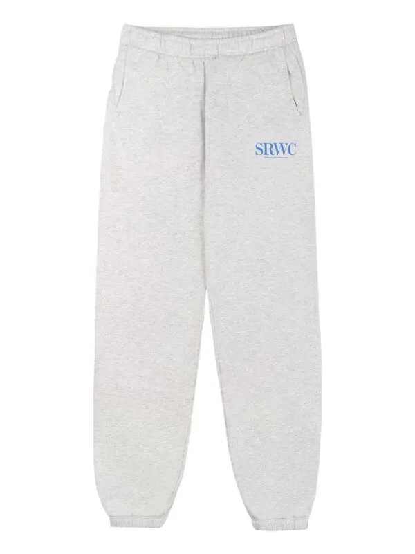 SPORTY & RICH Upper East Side Track Pants - Grey