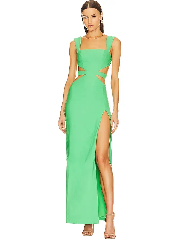 MICHAEL COSTELLO X Sadie Gown - Green