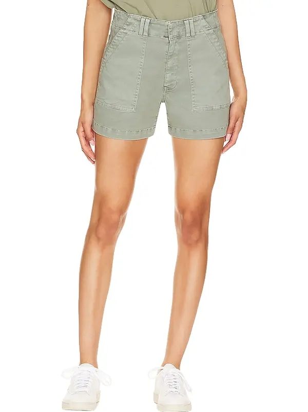 PISTOLA Marissa High Rise Utility Short - Bluff
