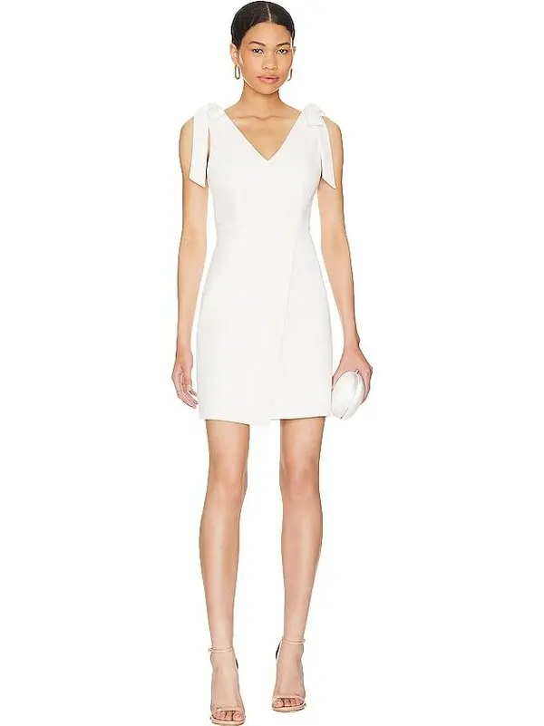 Bcbgeneration Tie Sleeve Mini Dress - Ivory