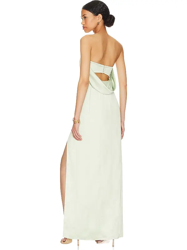 LOVERS AND FRIENDS Bellamy Gown - Sage Green