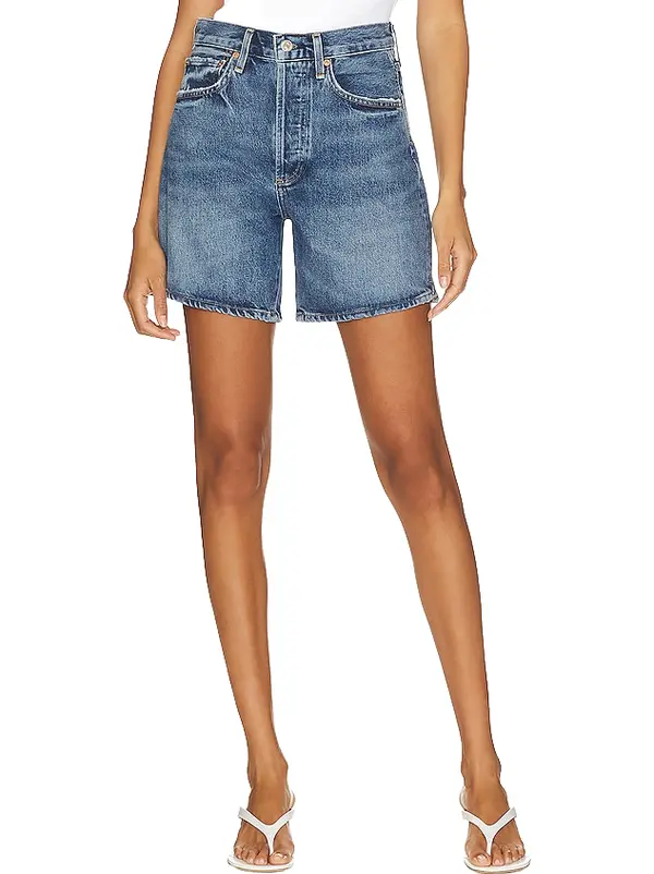Citizens Of Humanity Marlow Long Vintage Denim Shorts - Amaretto