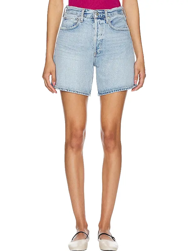 Citizens Of Humanity Marlow Long Vintage Denim Short - Gelato