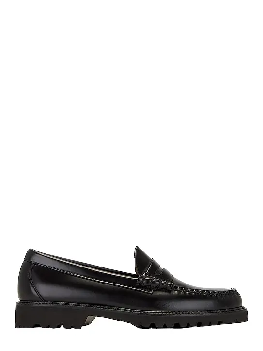 G.H.BASS Larson Lug Weejun Loafer - Black
