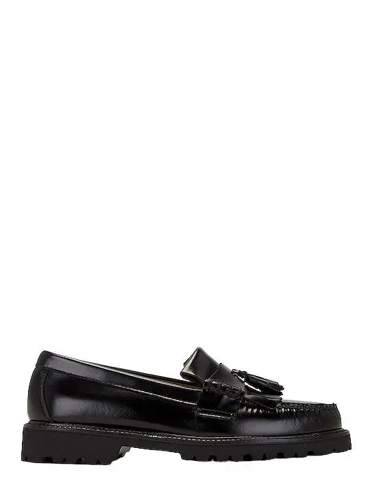 G.H.BASS Layton Lug Weejun Loafers - Black