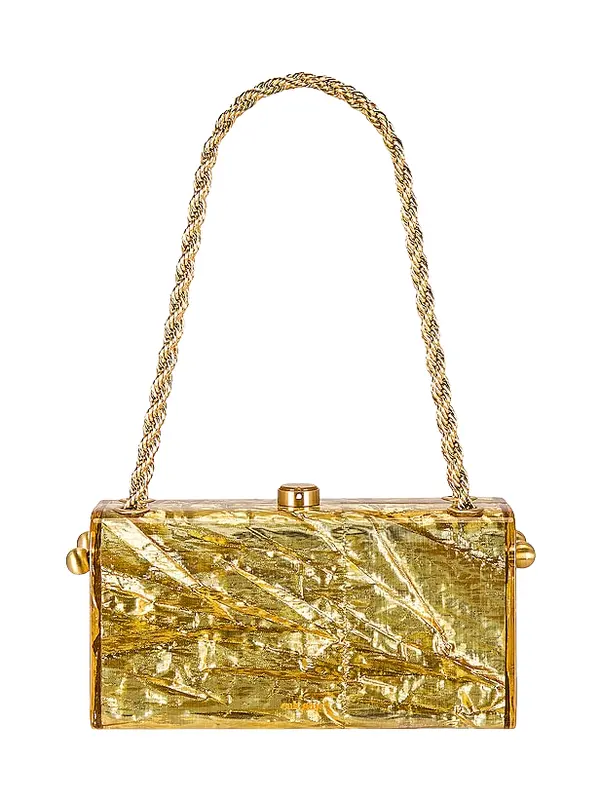 Cult Gaia Hajar Shoulder Bag - Gold