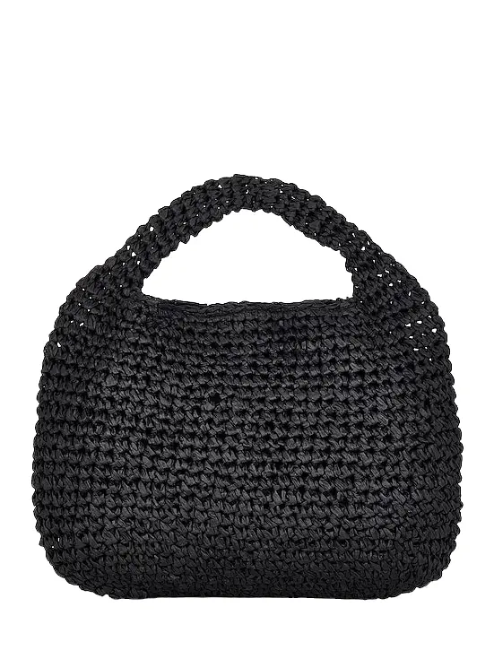 Hat Attack Slouch Bag - Black