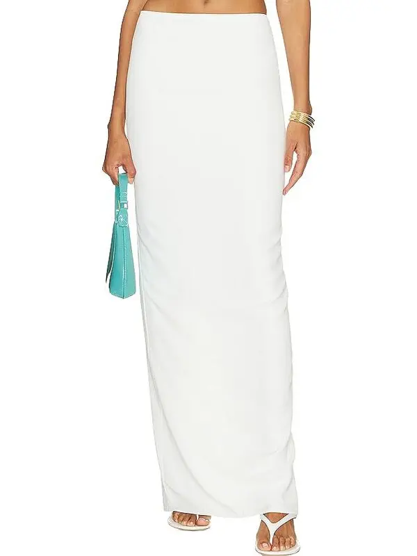 LOVERS AND FRIENDS Imani Maxi Skirt - Opal White