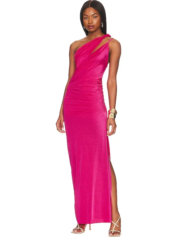 BAOBAB Lia One-shoulder Dress - Fucsia